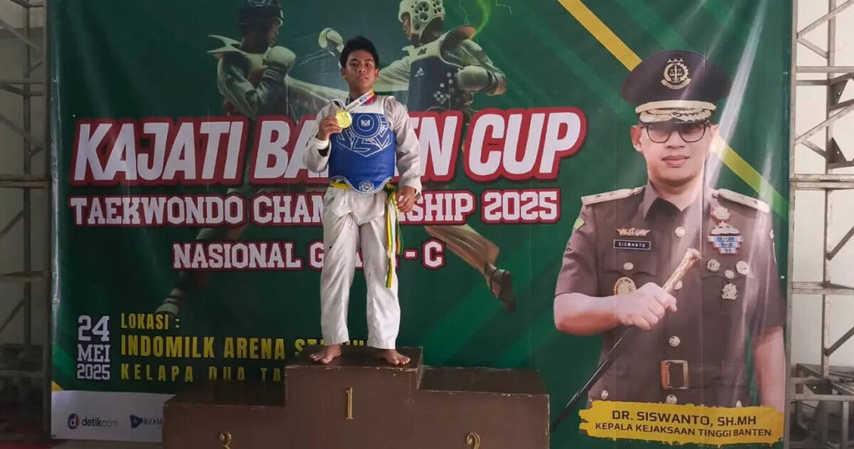 Arvin N-Lion’s Tangerang Club Sabet Medali Emas Kajati Banten Cup ...
