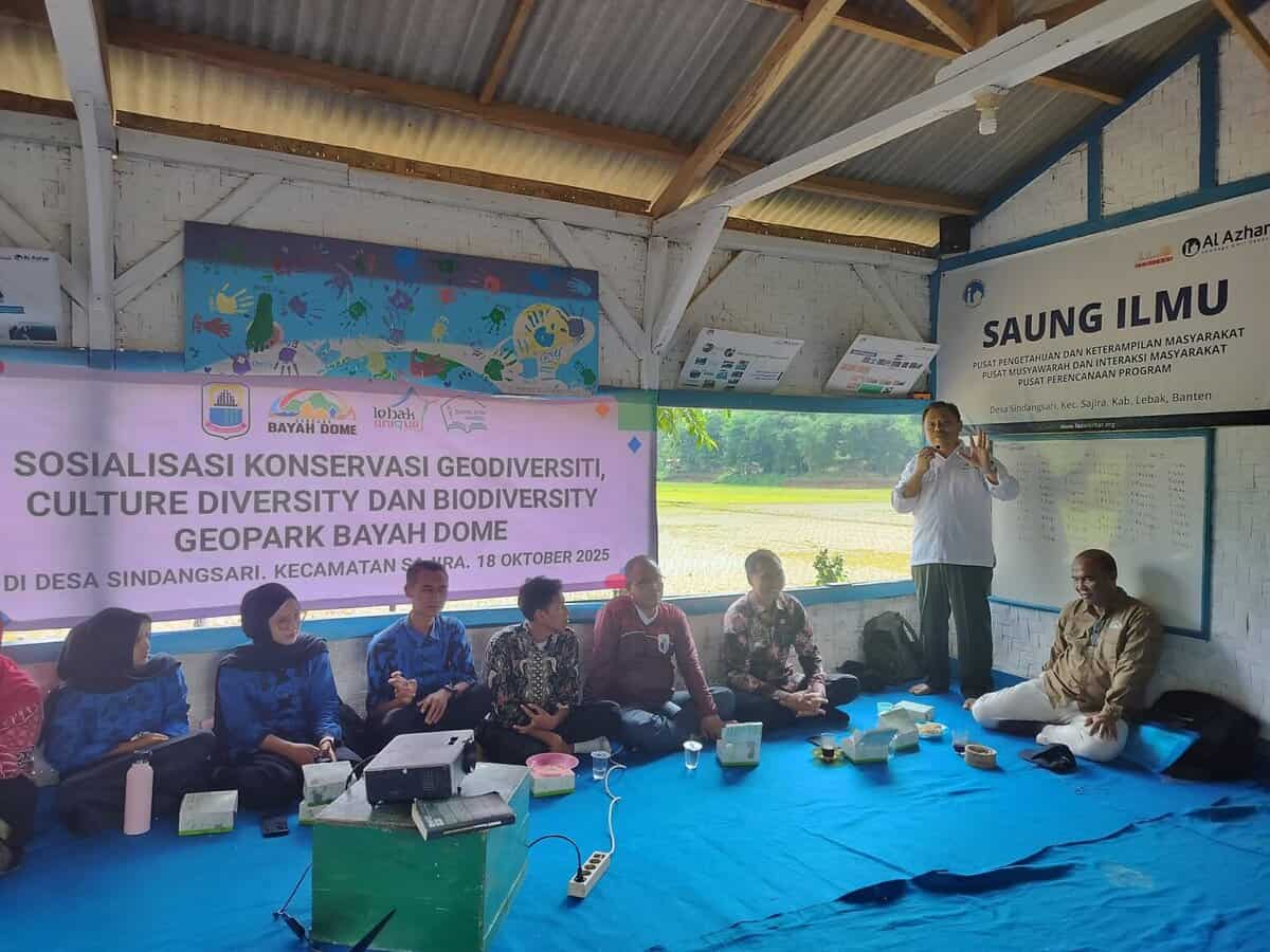 BP Geopark Bayah Dome Gelar Sosialisasi di Sajira, Geodiversiti ...
