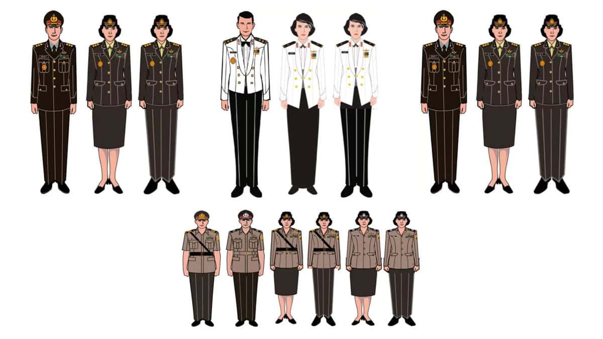 Pakaian PDU 3 Polri dan Perbedaan dengan PDU Lain | Pelita Banten