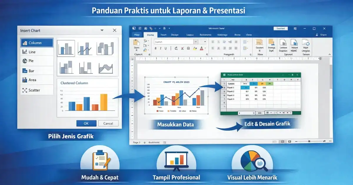 Cara Membuat Grafik di Word dengan Mudah dan Profesional